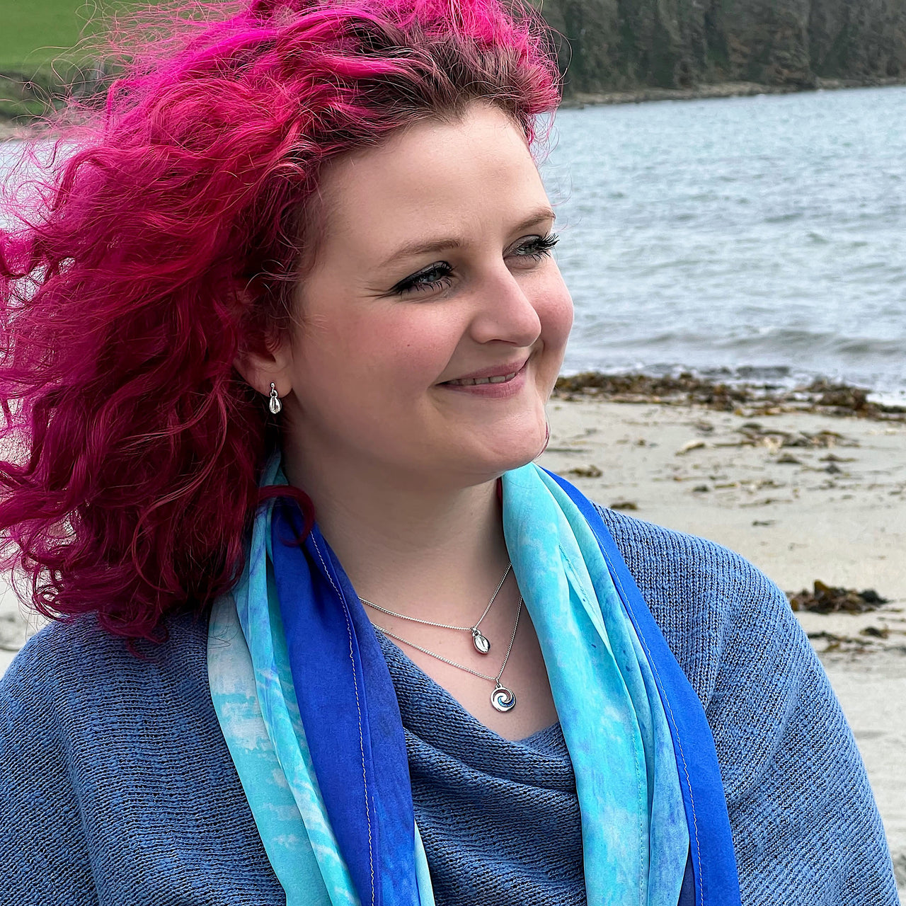 Groatie Buckie Pendant in Sterling Silver – Sheila Fleet Jewellery