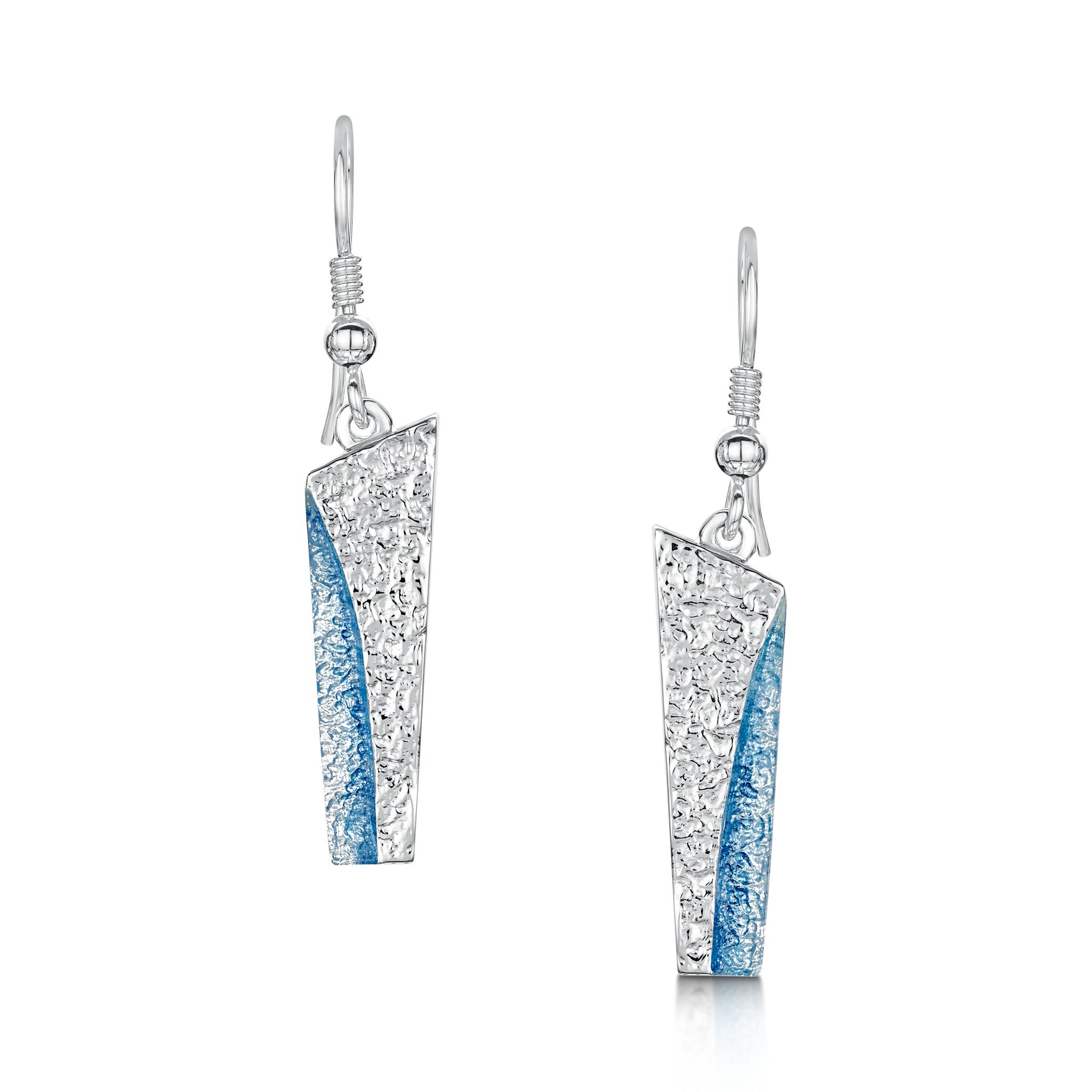 Standing Stones Enamel Drop Earrings in Sterling Silver – Sheila Fleet ...